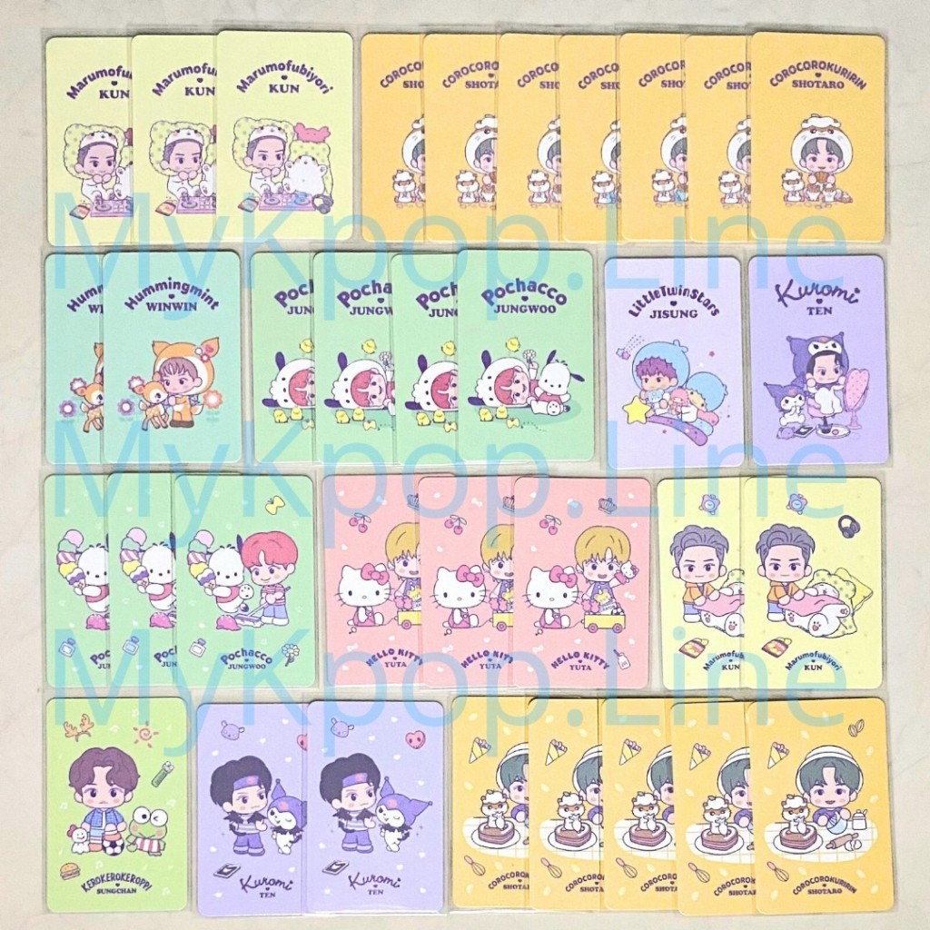 Jual PC NCT Sanrio Concept Ready Official Photocard 127 Dream WayV ...