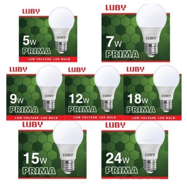 Jual Lampu LED Luby Prima 5 Watt | 7 Watt | 9 Watt | 12 Watt | 15 Watt ...