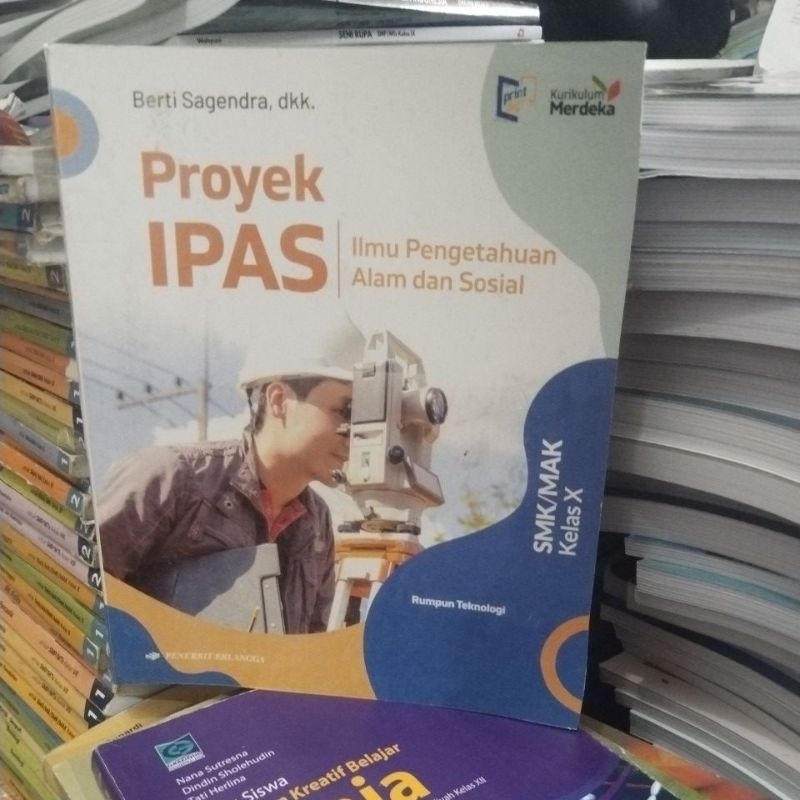 Jual buku proyek IPAS SMK/MAK kelas 1-10 penerbit erlangga rumpun ...
