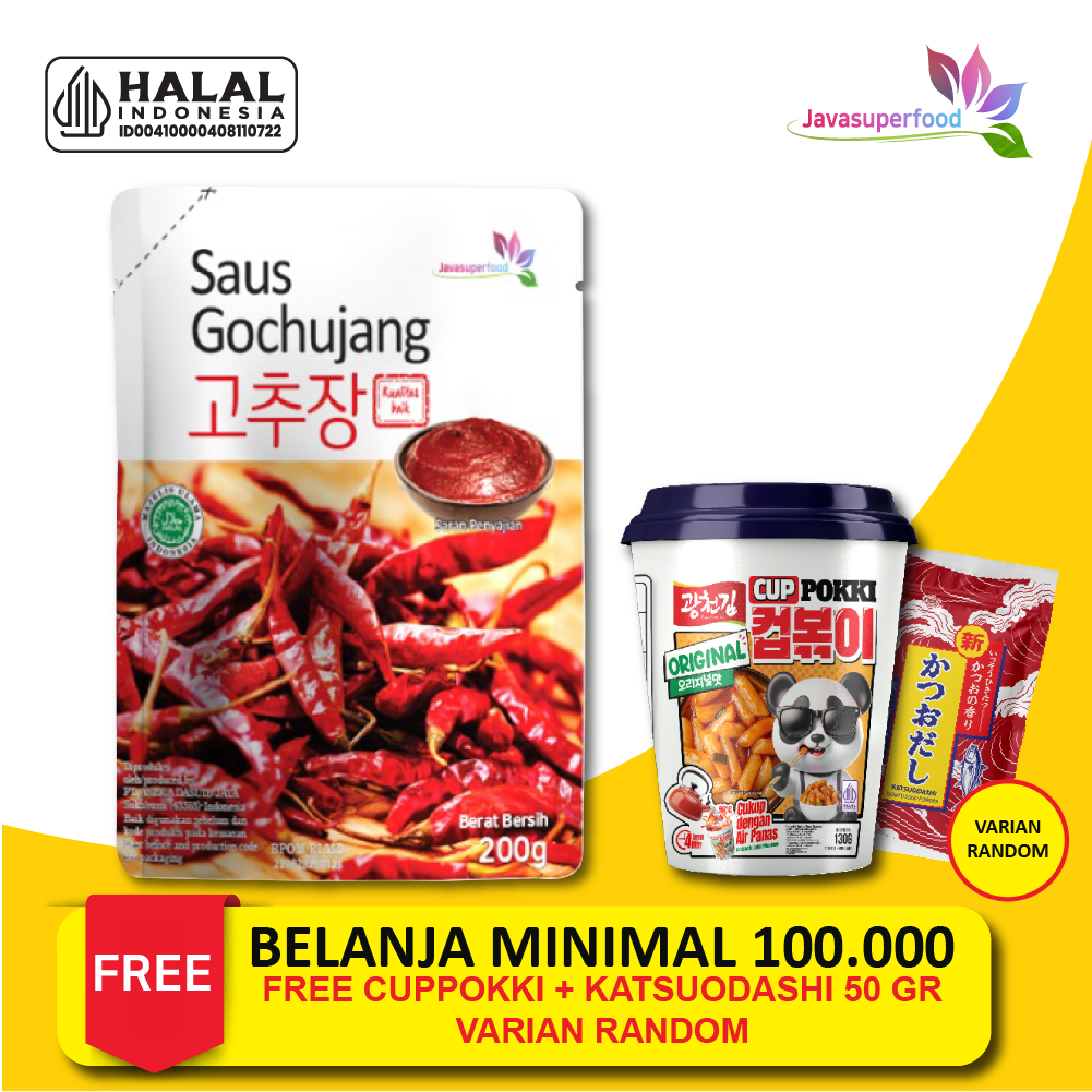 Jual Gochujang HALAL 200G Rasa Asli Korea/Sauce Sambel Pasta/Chili ...