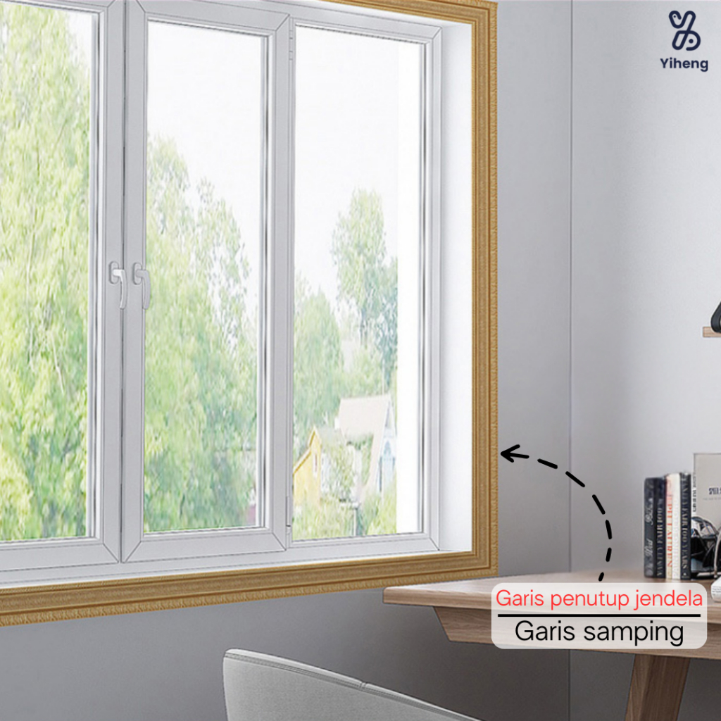 Jual Wall Border List Border Foam 2.3M Border List Wallpaper Plafon ...