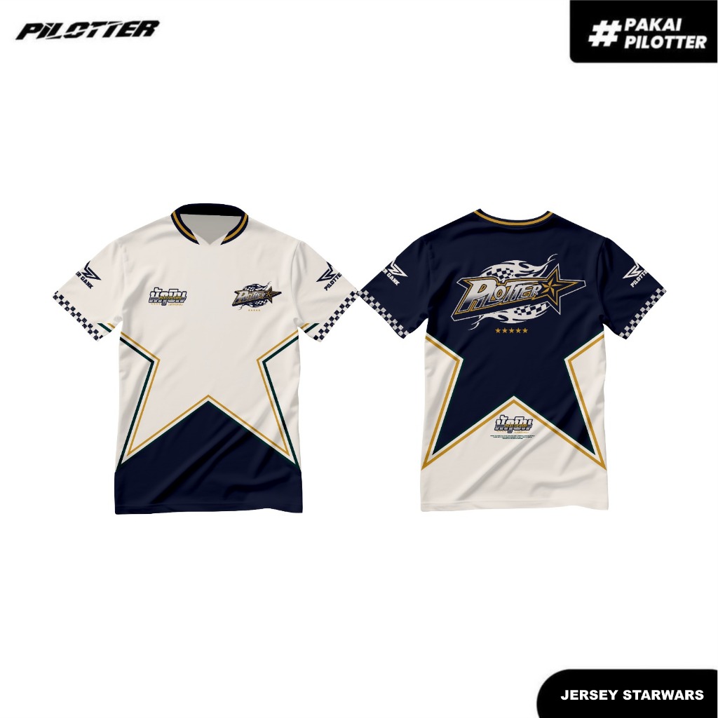 Jual Pilotter Jersey Starwars Original Free Sticker | Shopee Indonesia