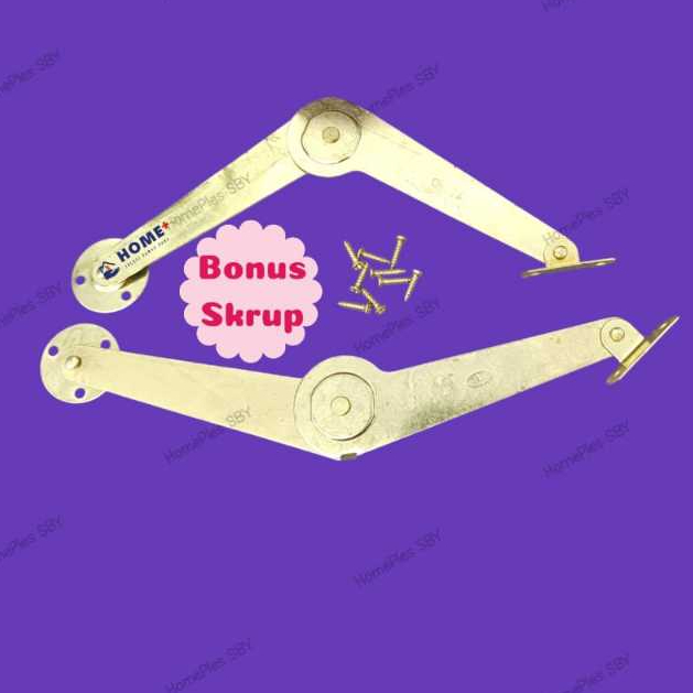 Jual Engsel Salon 9" GP VICO Kuning / Engsel Lipat Harga PerSet Isi 2 ...