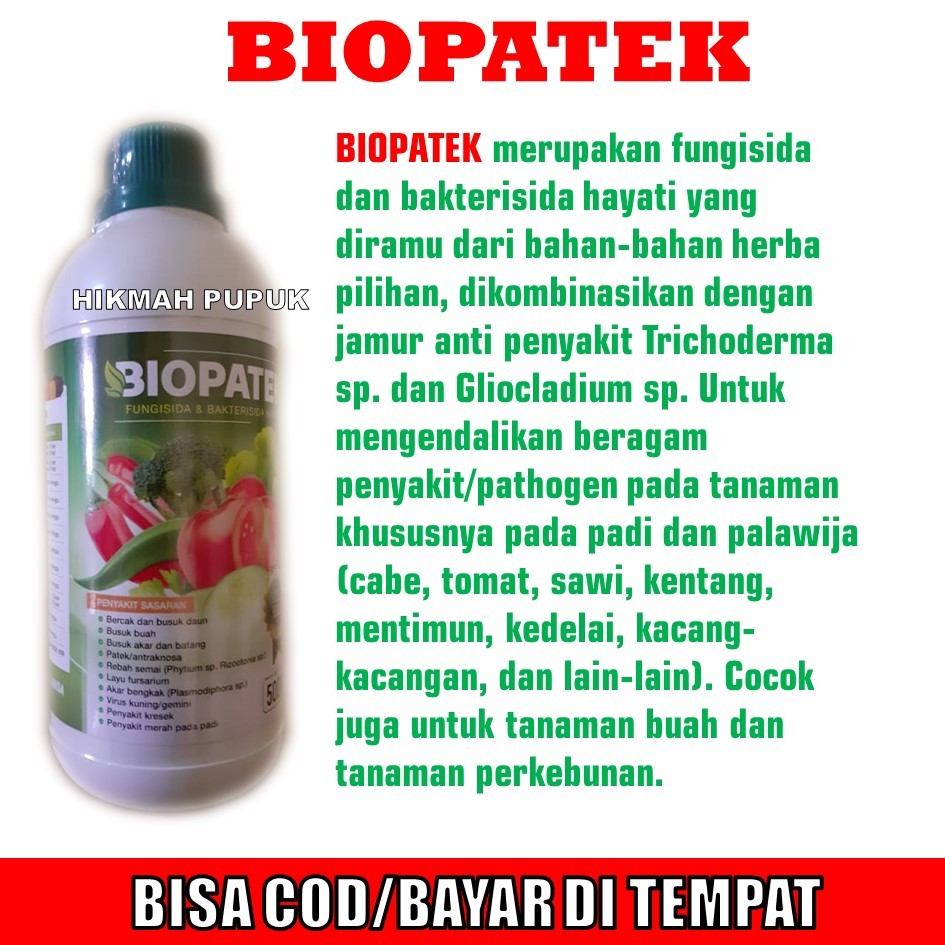 Jual BIOPATEK Obat Busuk Batang Padi - Pupuk Busuk Batang Padi - Obat Cair Busuk Batang Padi ...