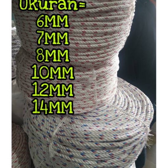 Jual STOCK MASIH BANYAK TALI TAMPAR TALI TAMBANG KENUR TALI BERKEBUN ...