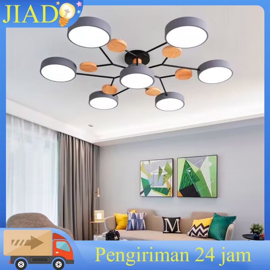 Jual Lampu Ruang Tamu Minimalis Modern Lampu Plafon LED Lampu Gantung ...