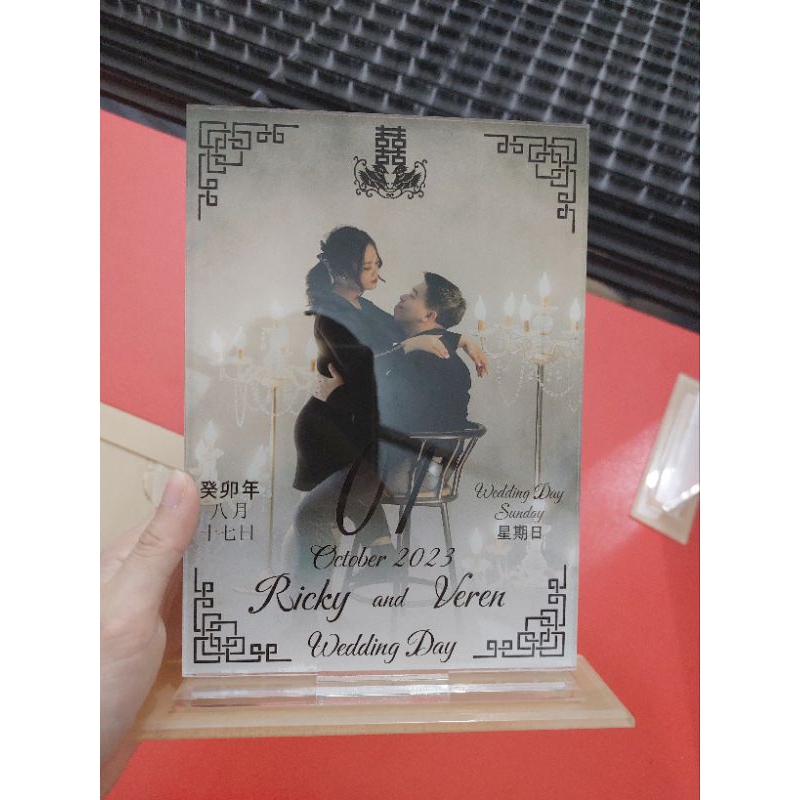 Jual AKRILIK KALENDER SANGJIT TANPA TATAKAN / AKRILIK WEDDING | Shopee ...