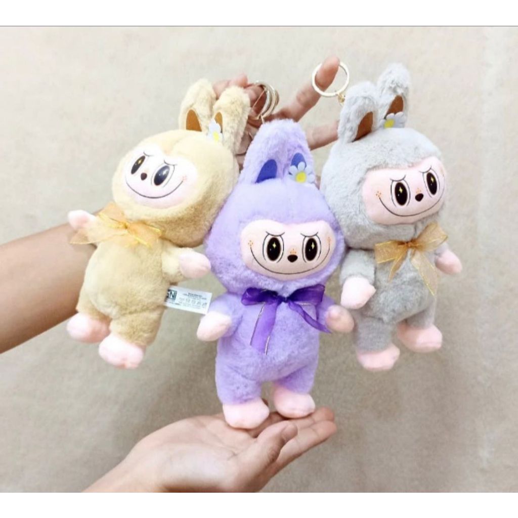 Jual ORIGINAL 100% LABUBU V1 AND V2 BONEKA GANTUNGAN KUNCI LABUBU ...