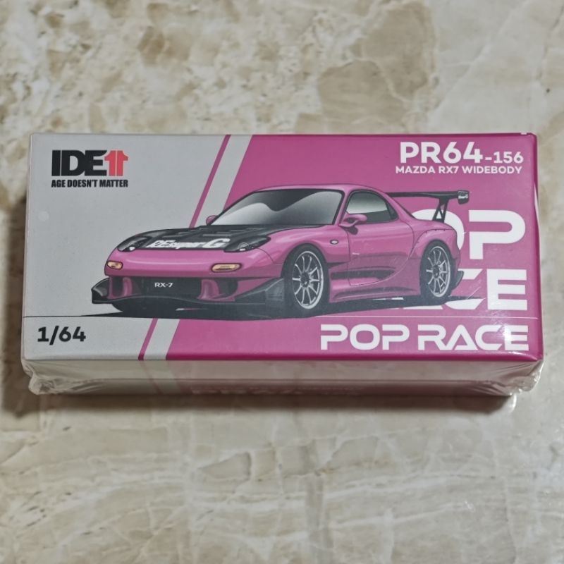 Jual Pop Race 1/64 IDE 11 Mazda RX7 Widebody RE Amemiya Pink Rose Red ...