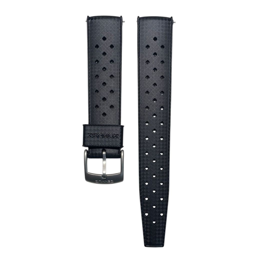 Jual Zenmuz Tropical Rubber Strap 20 mm Hitam | Shopee Indonesia