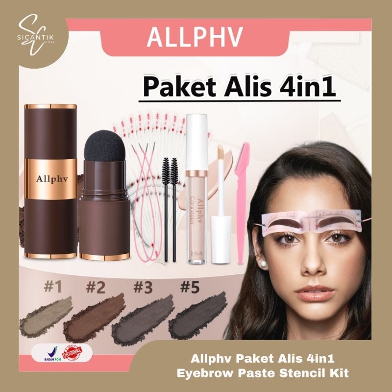 Jual ALLPHV MAGIC ALIS CETAKAN ALIS INSTAN EYEBROW POWDER ALIS ...