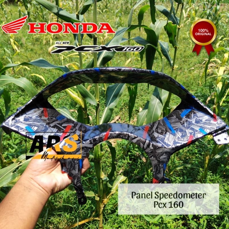 Jual Panel Frame Speedometer PCX 160 Carbon WTP Motif Forged Chopped ...