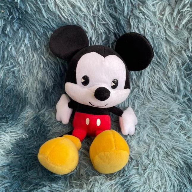 Jual Boneka Miki Mickey Mouse Mata Segitiga | Shopee Indonesia