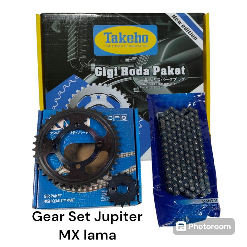Jual GEAR PAKET GIR GER SET YAMAHA JUPITER MX LAMA (BAHAN BAJA ...