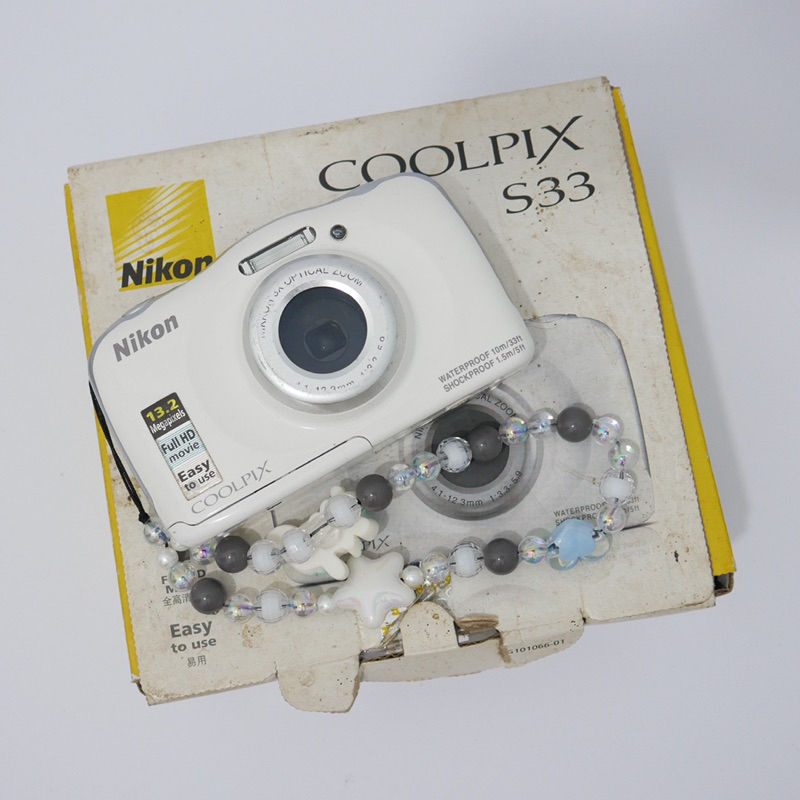 Jual Nikon coolpix s33 fullset box | Shopee Indonesia