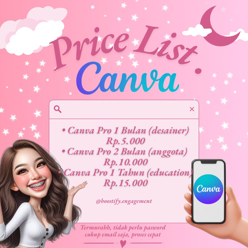 Jual CANVA PRO 1 BULAN | CANVA PRO 1 TAHUN | CANVA PREMIUM MURAH | CANVA PRO MURAH | CUKUP EMAIL ...