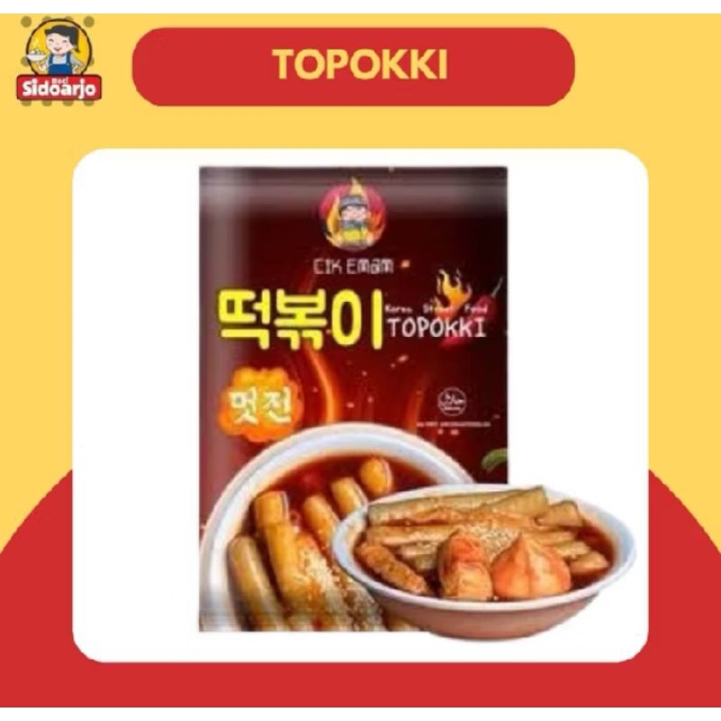 Jual Toppoki Korean food by cik emam | Shopee Indonesia