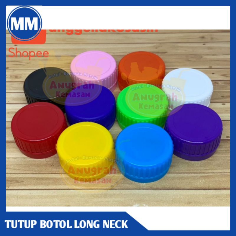 Jual TUTUP BOTOL PLASTIK SEGEL LONG NECK / SHORT NECK BARU HARGA 1 PCS ...