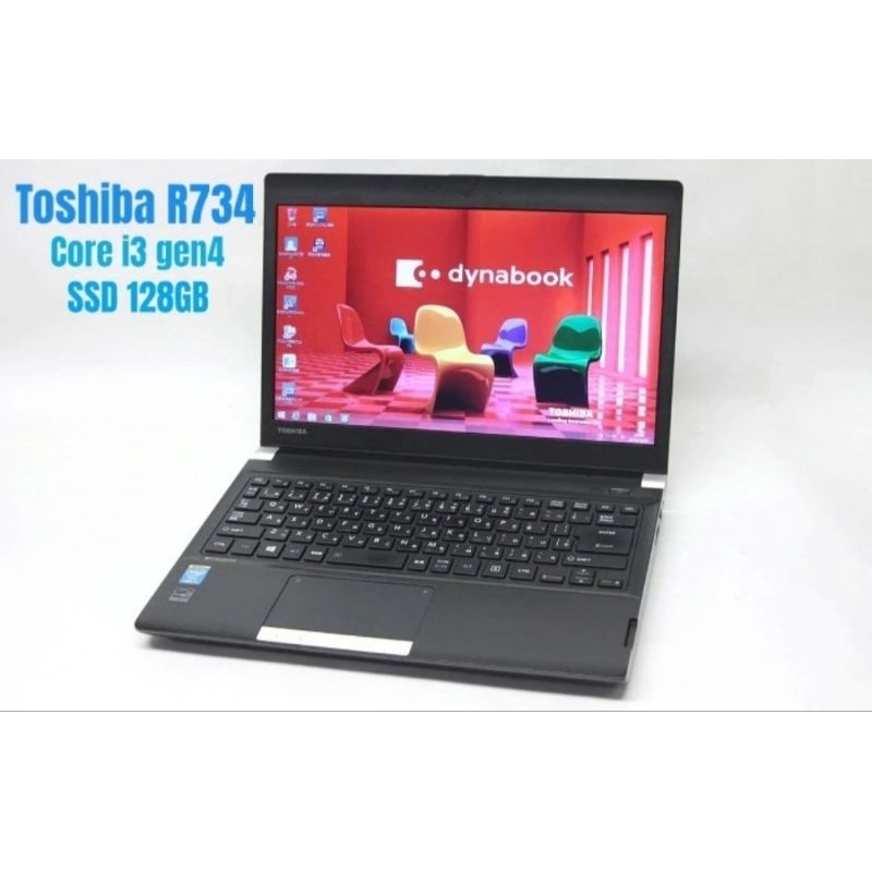 Jual Laptop Toshiba Dynabook R734 Webcam Core i3 Gen4 RAM 8GB SSD 128GB | Shopee Indonesia