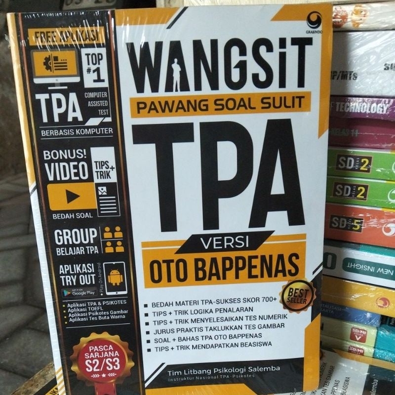 Jual WANGSIT PAWANG SOAL SULIT TPA VERSI OTO BAPPENAS | Shopee Indonesia