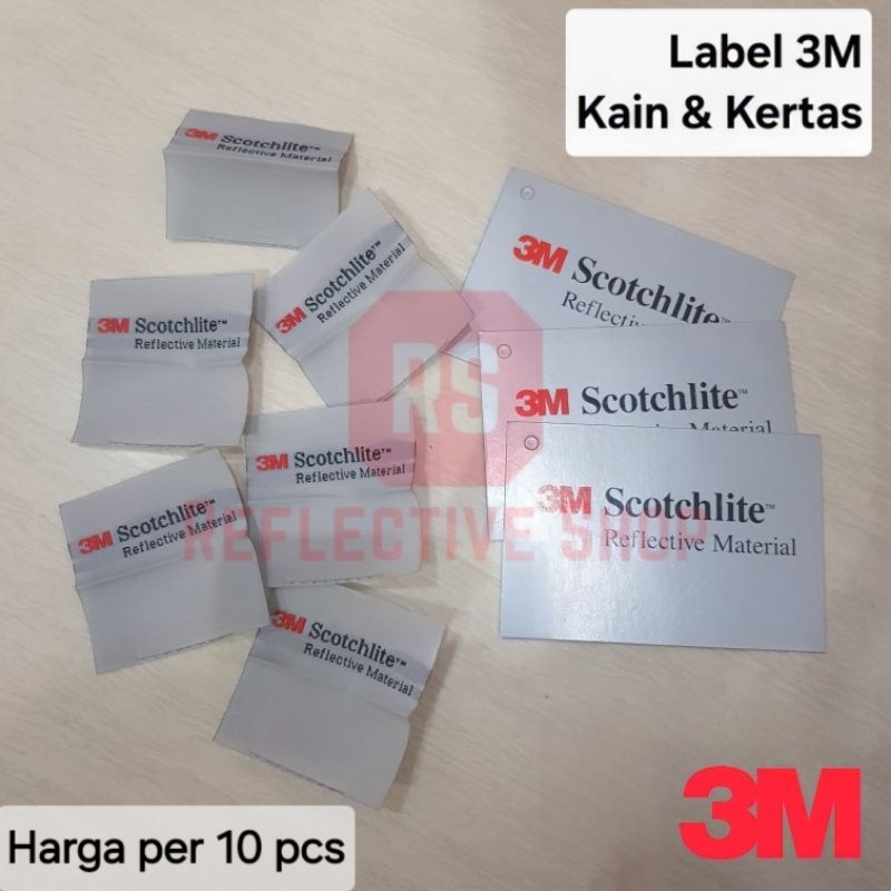 Jual Label 3M Ori Kain dan Kertas / Scotchlite / Scotlight / Reflective ...