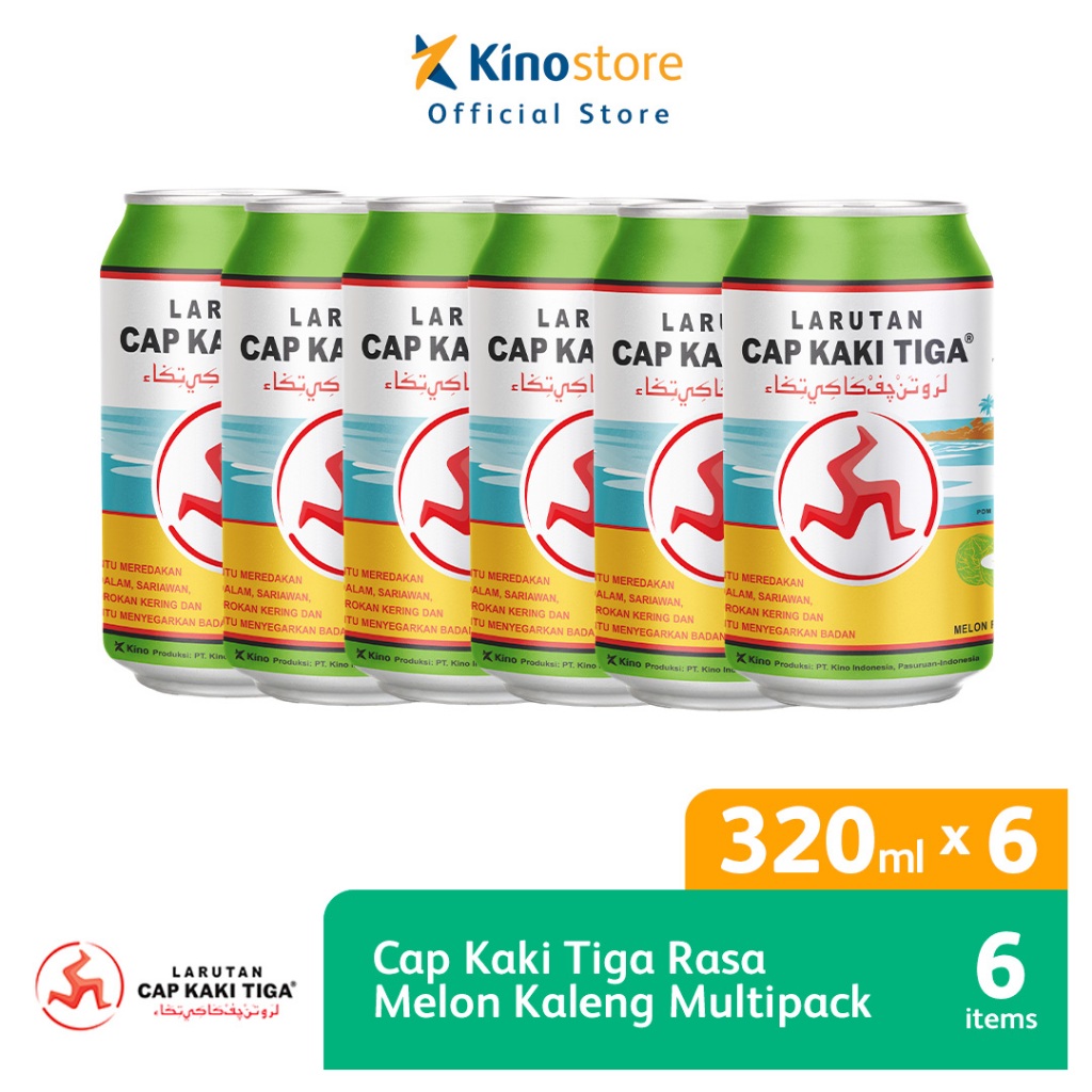 Jual Cap Kaki Tiga Rasa Melon Kaleng 320ml | Shopee Indonesia