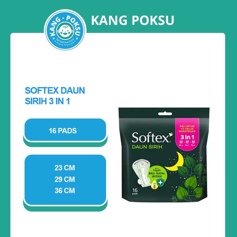 Jual SOFTEX DAUN SIRIH PEMBALUT 3IN1 PEMBALUT MURAH PPKS KPS | Shopee ...