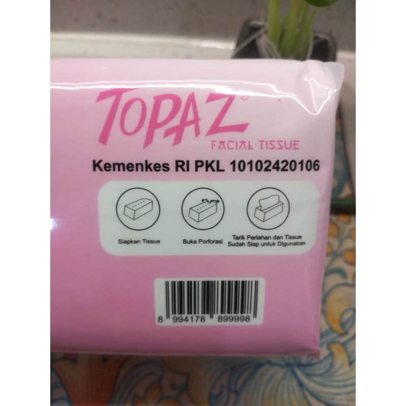 Jual (Paket isi5)Tissue Topaz 250sheet facial.PROMO!! | Shopee Indonesia