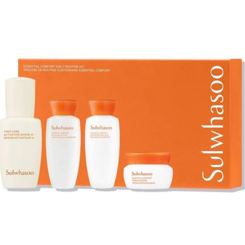 Jual Sulwhasoo Essential Comfort Daily Routine Kit (4 Items) | Shopee ...