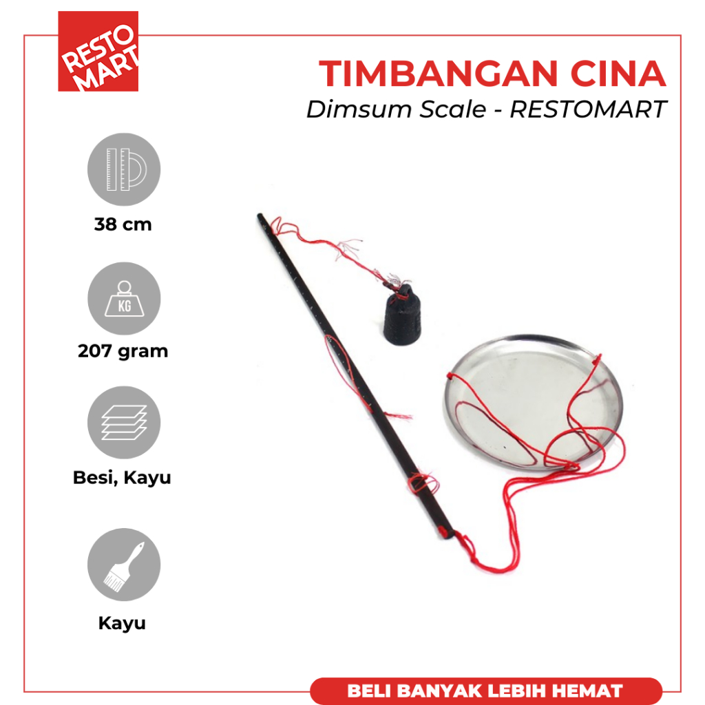 Jual Timbangan Cina / Timbangan Dimsum / Timsum Scale RESTOMART ...