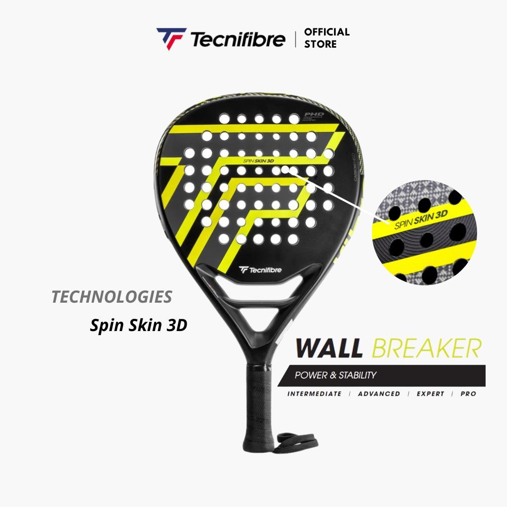 Jual Tecnifibre Padel Racket WALL BREAKER 365 | Raket Padel | Shopee ...