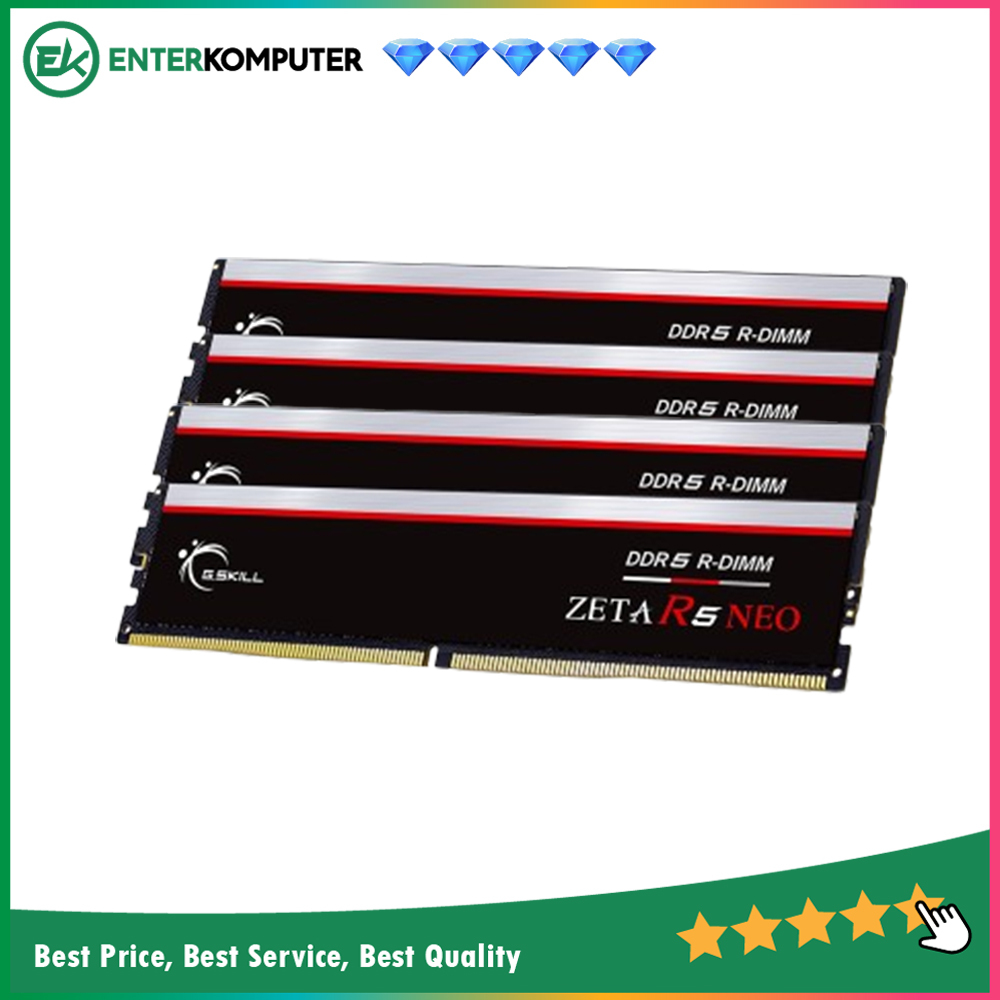 Jual Gskill DDR5 Zeta R5 Neo PC48000 192GB (4x48GB) Quad Channel - F5-6000R3036G48GQ4-ZR5NK ...