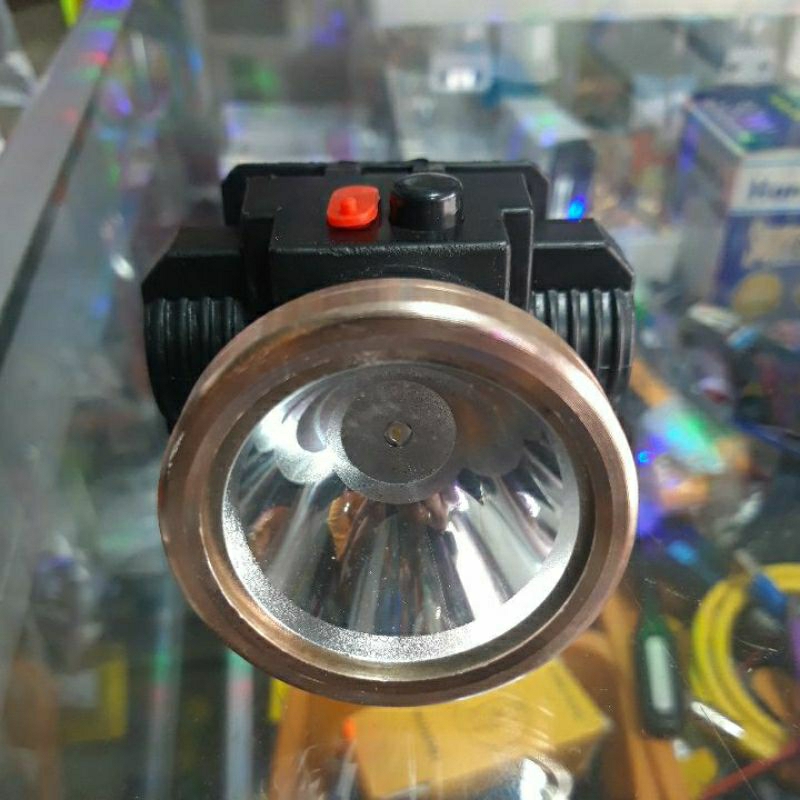 Jual SENTER KEPALA/HEADLAMP CHARGE HSK-98 25WATT | Shopee Indonesia