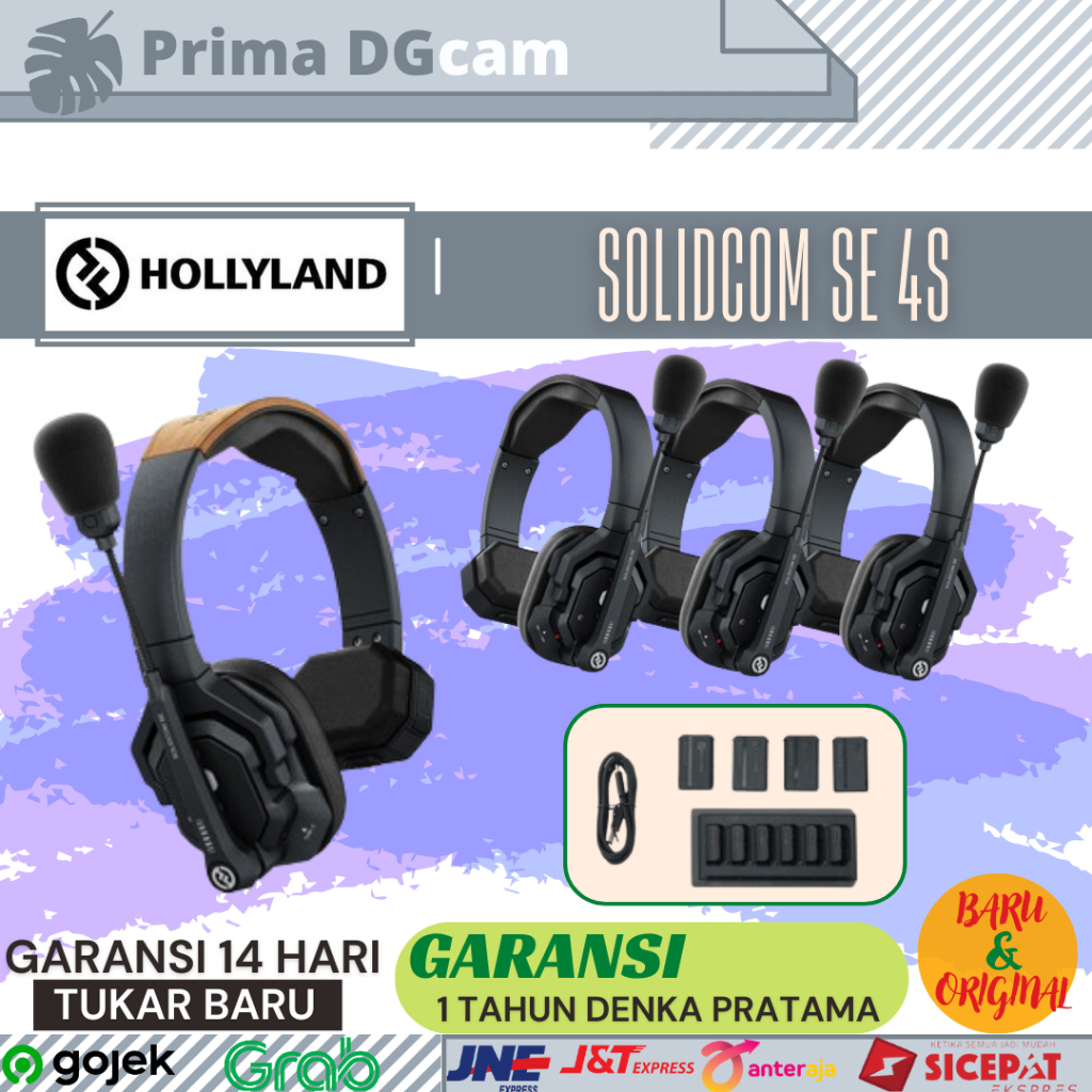 Jual Hollyland Solidcom SE 4S Headset Wireless Intercom System | Shopee ...