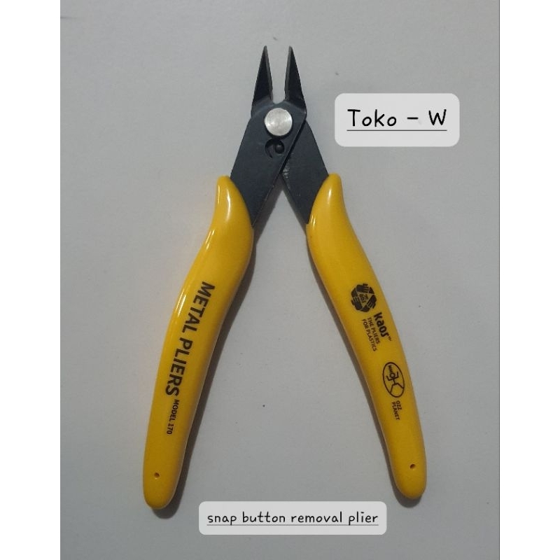 Jual Small removal plier (tang pemotong untuk melepas kancing jepret ...