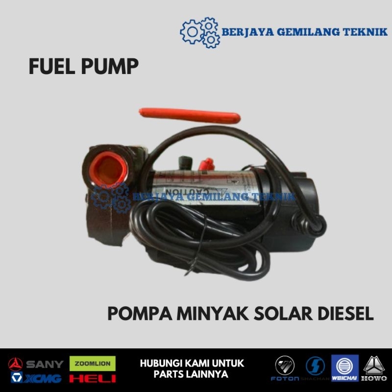 Jual Fuel Pump Pompa Minyak Solar Diesel Elektrik Transfer Pump 12V ...