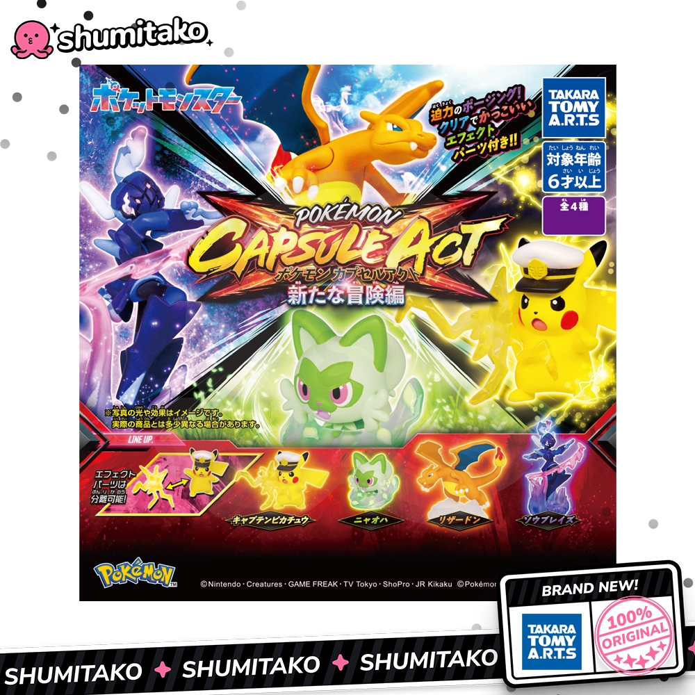 Jual Gachapon Pokemon Capsule Act New Adventure Pikachu Sprigatito ...