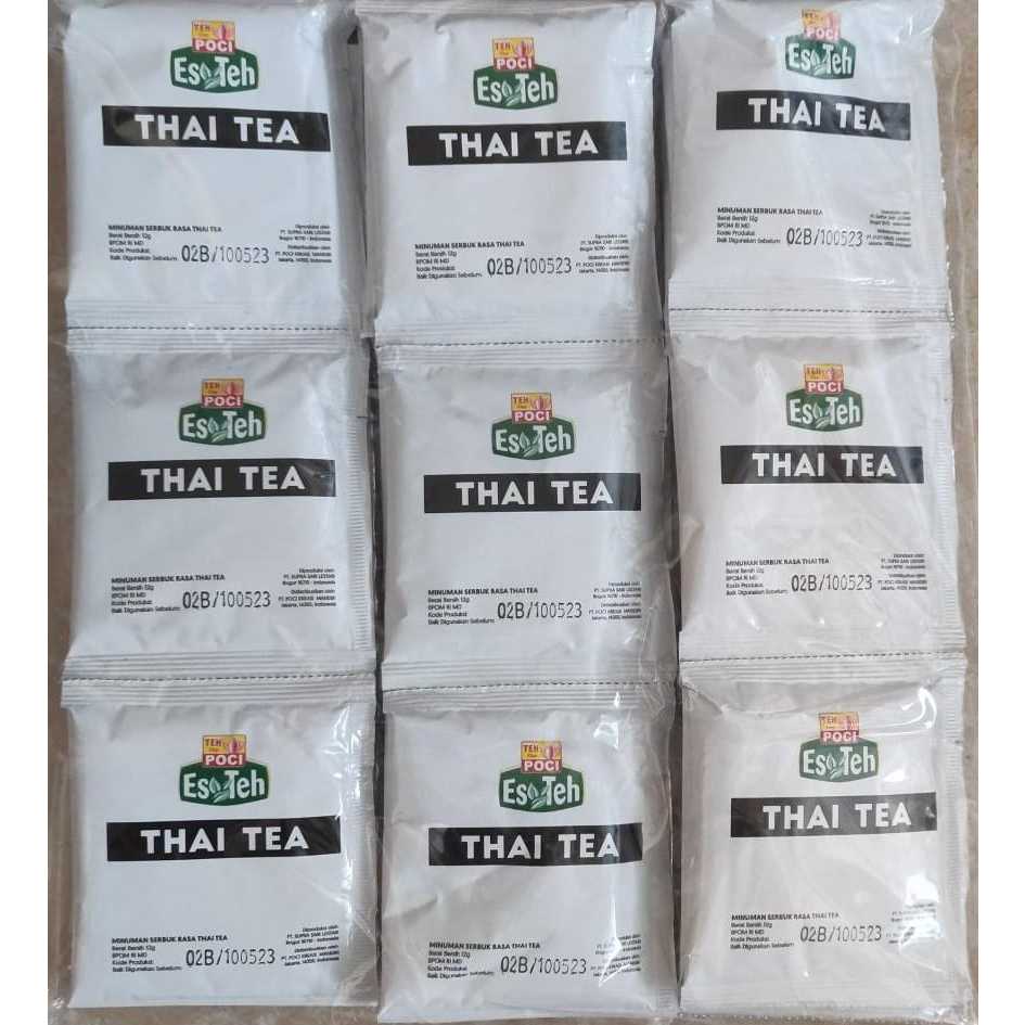 Jual serbuk rasa teh poci thai tea, RENCENG (10sach), essence thaitea ...