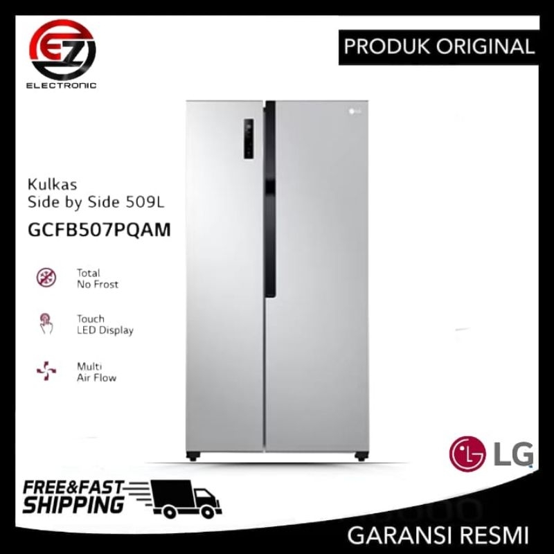 Jual LG GCFB507PQAM Kulkas Side By Side Inverter Compressor GCFB507 ...
