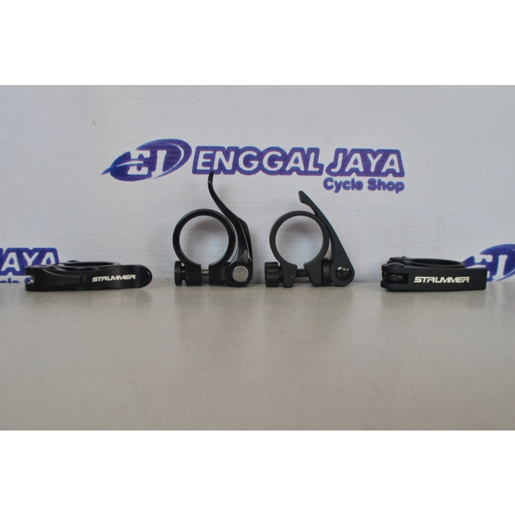 Jual Seat Clamp Sepeda Alloy Strummer TAIWAN 31.8 Tebal Awet Presisi ...