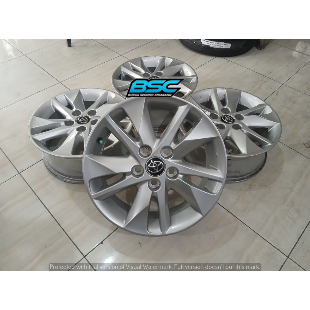 Jual Velg Mobil Bekas Copotan R16 Ori Innova Reborn Pcd 5x114 Ring 16 ...