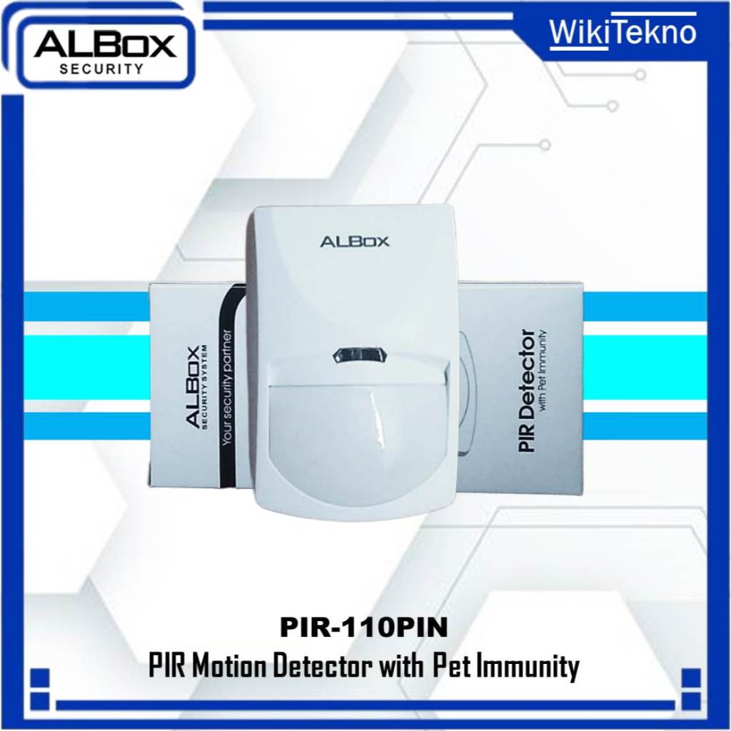 Jual PIR Motion Detector Pet Immunity Albox PIR-110-PIN + bracket ...