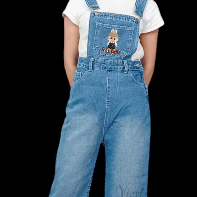 Jual OVERALL JUMPSUIT LABUBU WANITA REMAJA BAJU KODOK LABUBU TERBARU ...