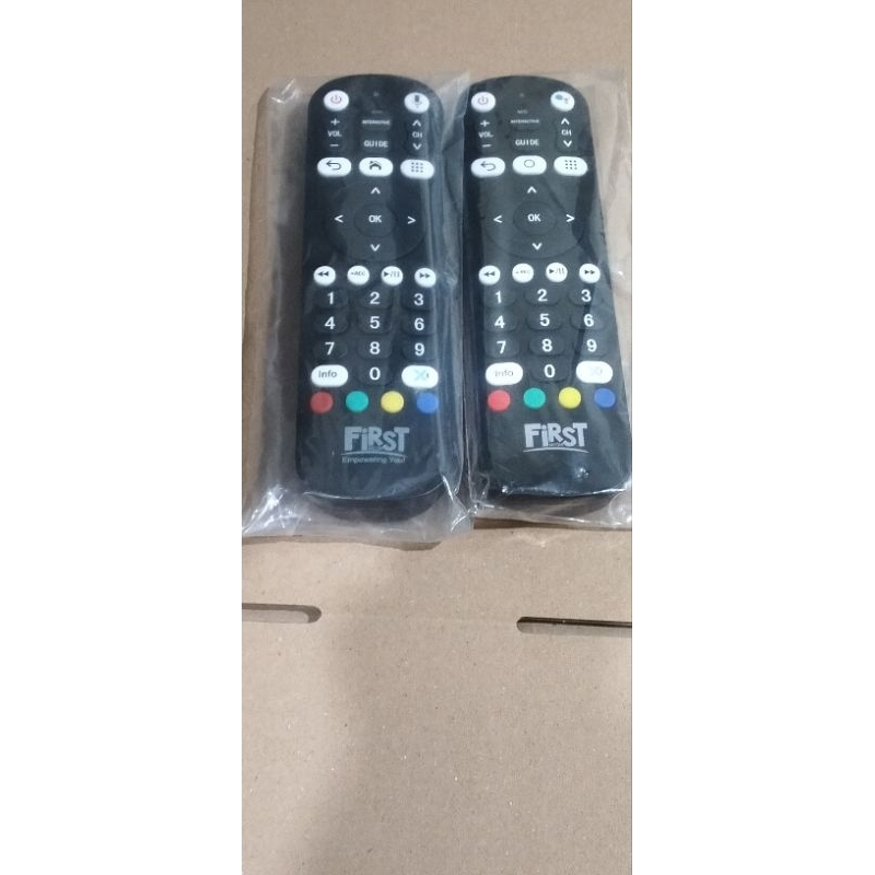 Jual REMOTE BARU STB ANDROID FIRST MEDIA TAHUN 2021 PCB HIJAU SUPORT ...