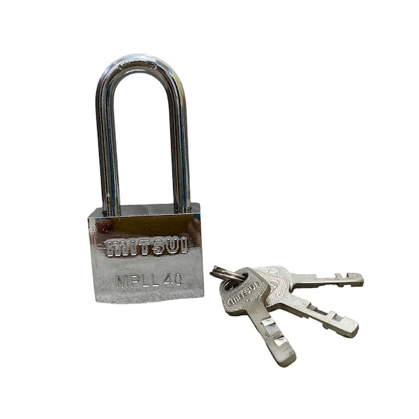 Jual Mitsui Gembok Baja MPLL 40mm Leher Panjang High Security Padlock ...