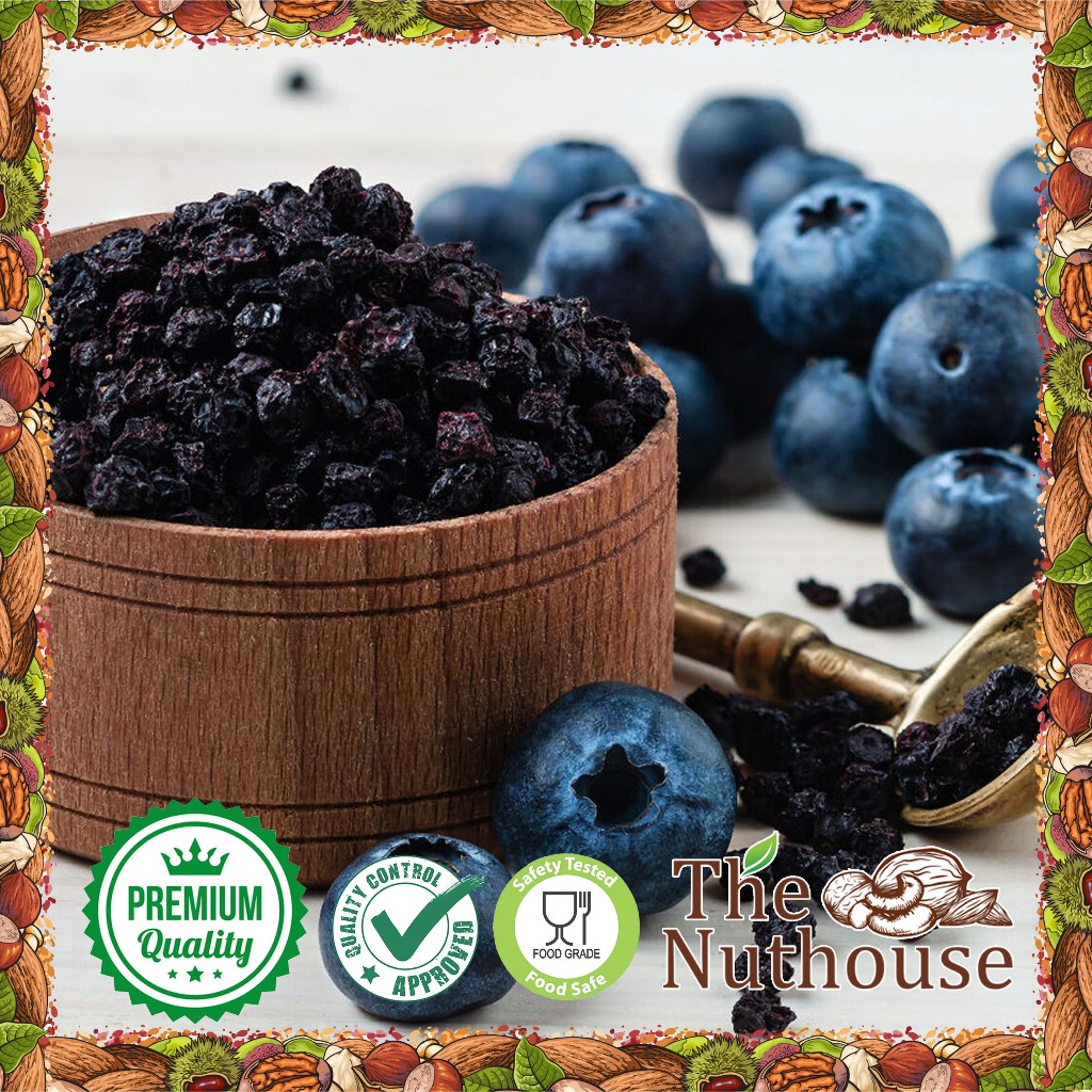 Jual 1kg Dried Blueberry / Buah Bluberi Kering [Premium Dried Fruits ...