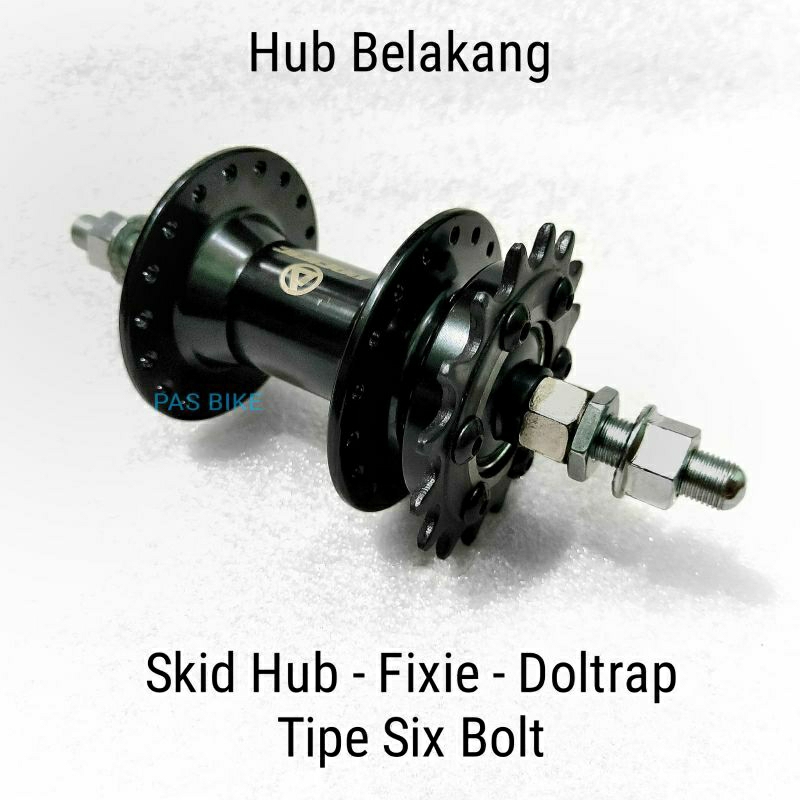 Jual Rear Hub Fixie Doltrap Skid Tipe Six Bolt - 36 Hole | Shopee Indonesia