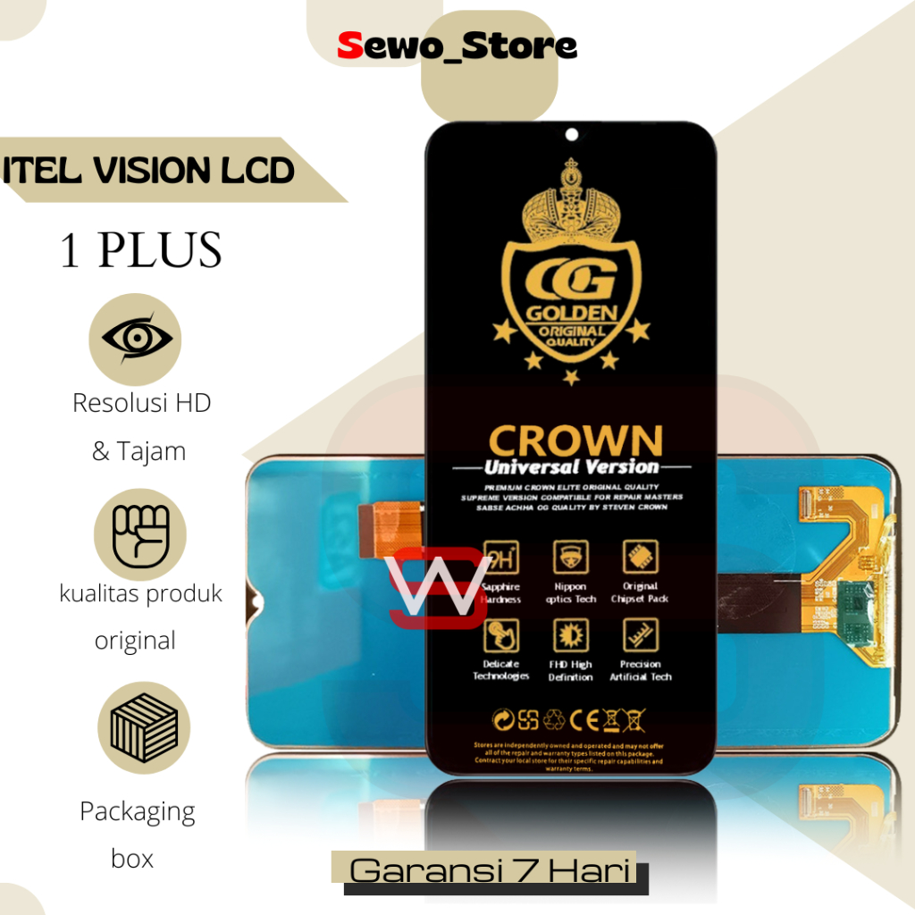 Jual LCD TOUCHSCREEN ITEL VISION 1 PLUS / 1 PRO / SPARK 6 GO / L6501 ...