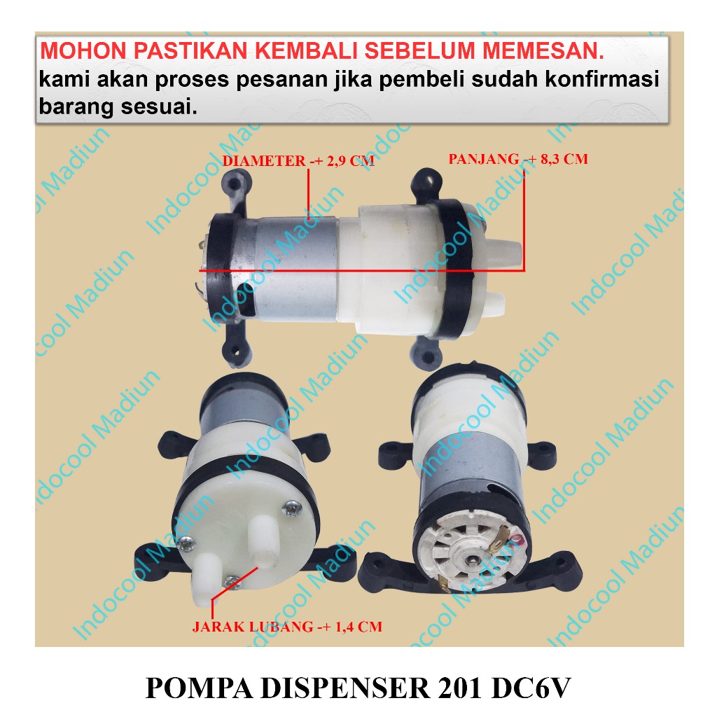 Jual PD16 POMPA DISPENSER GALON BAWAH / DINAMO POMPA DISPENSER / POMPA ...