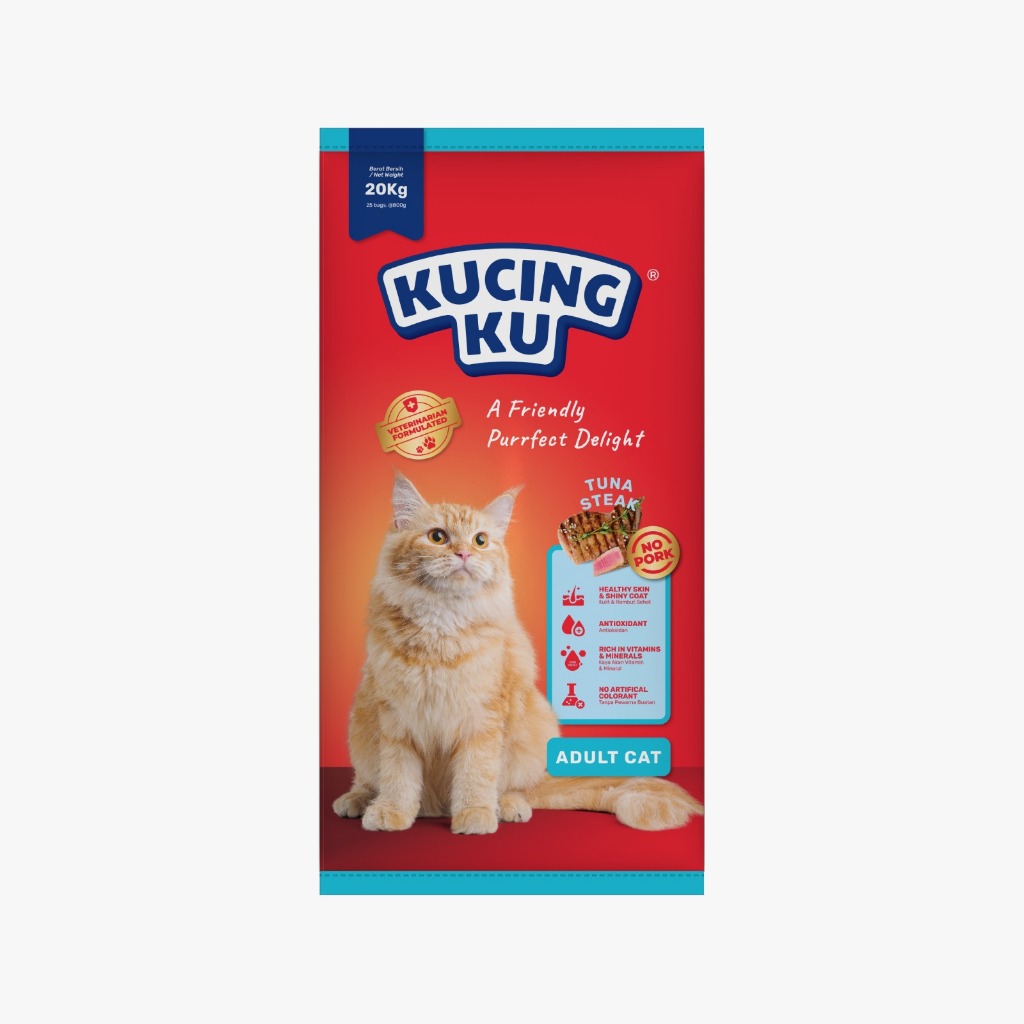 Jual [INSTAN] Kucingku Dry Food 20Kg || Makanan Kering Untuk Anak ...